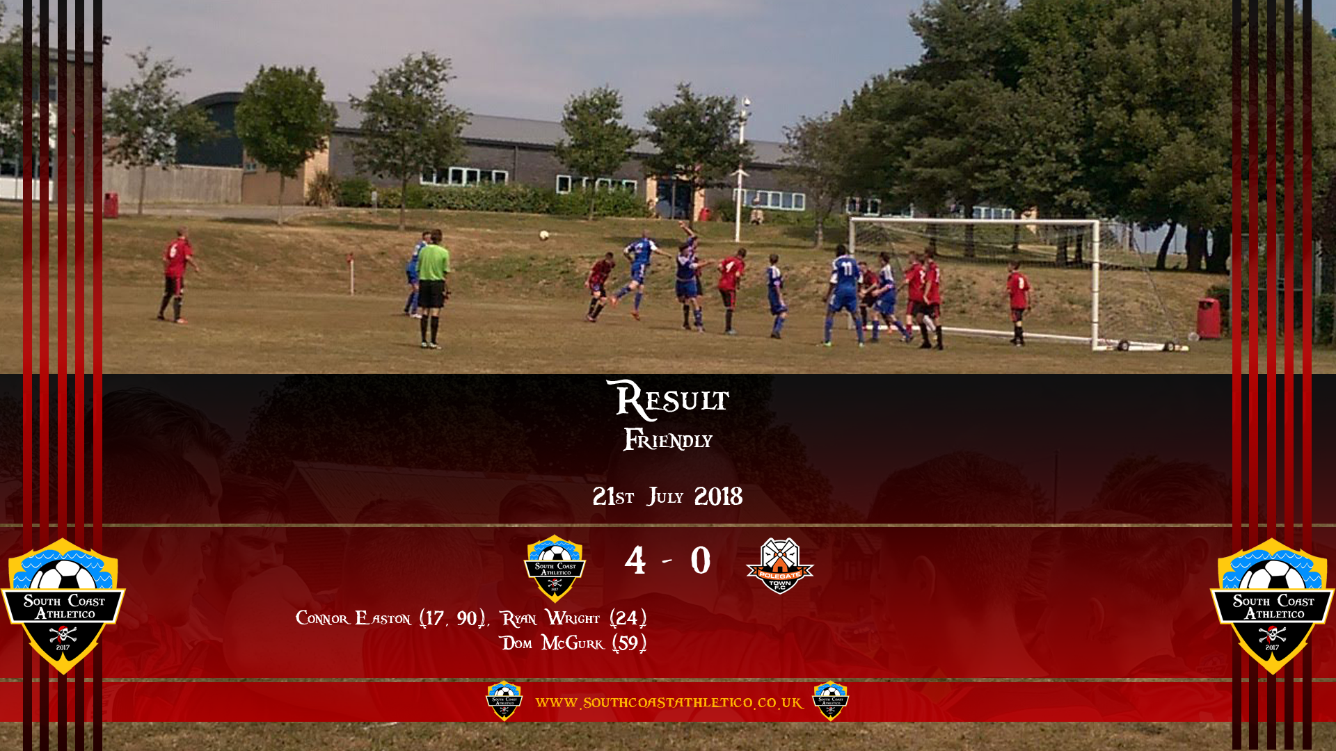 Match Report – Polegate Town (Friendly) – South Coast Athletico