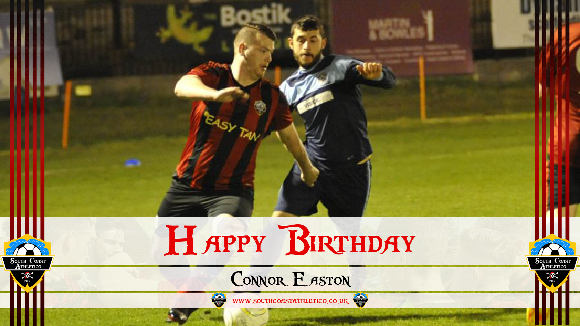 Happy Birthday – Connor Easton – South Coast Athletico