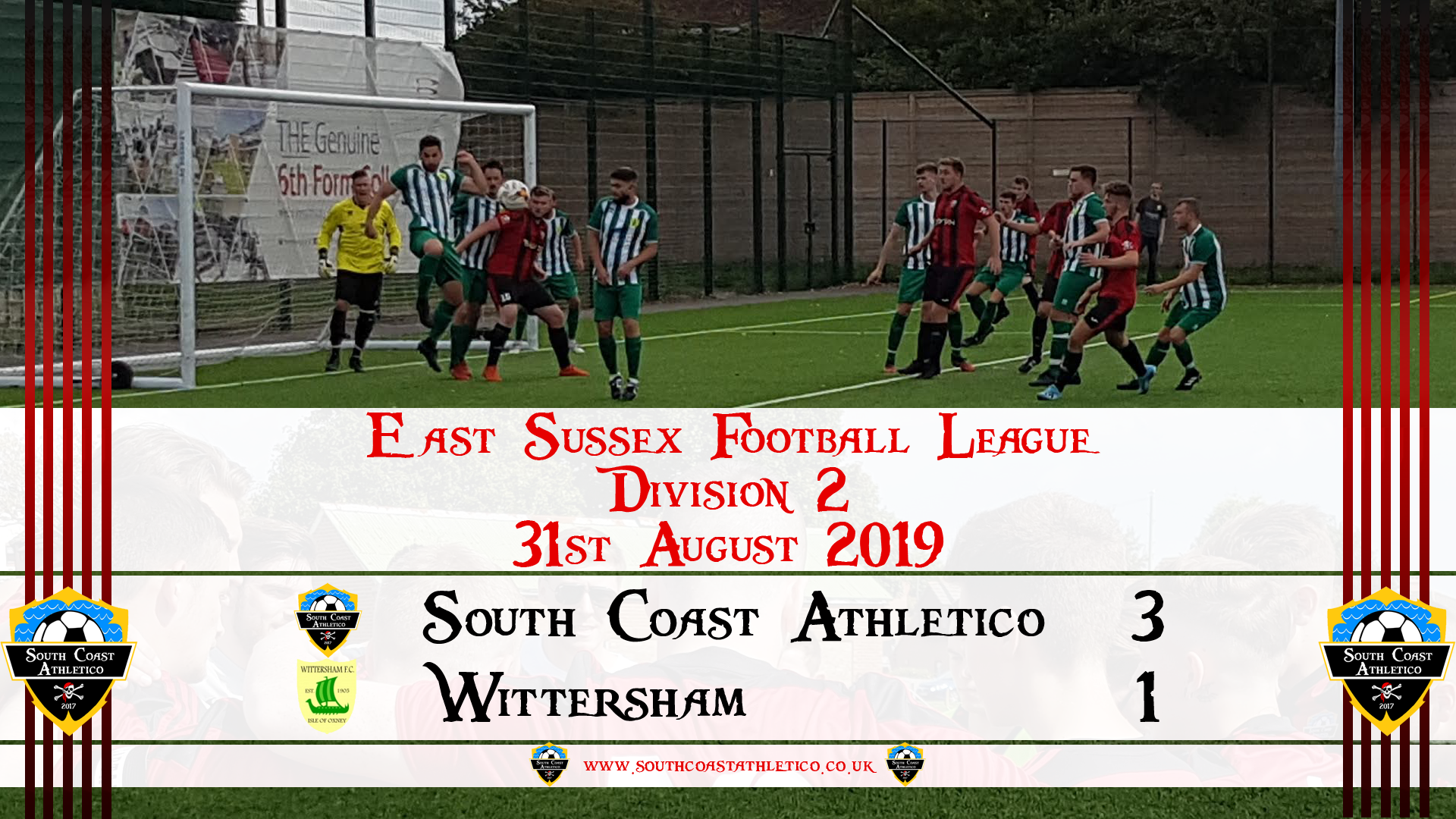 Match Report – Wittersham (League) – South Coast Athletico